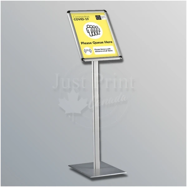 Floor Stand Sign Printing - Just Print Canada